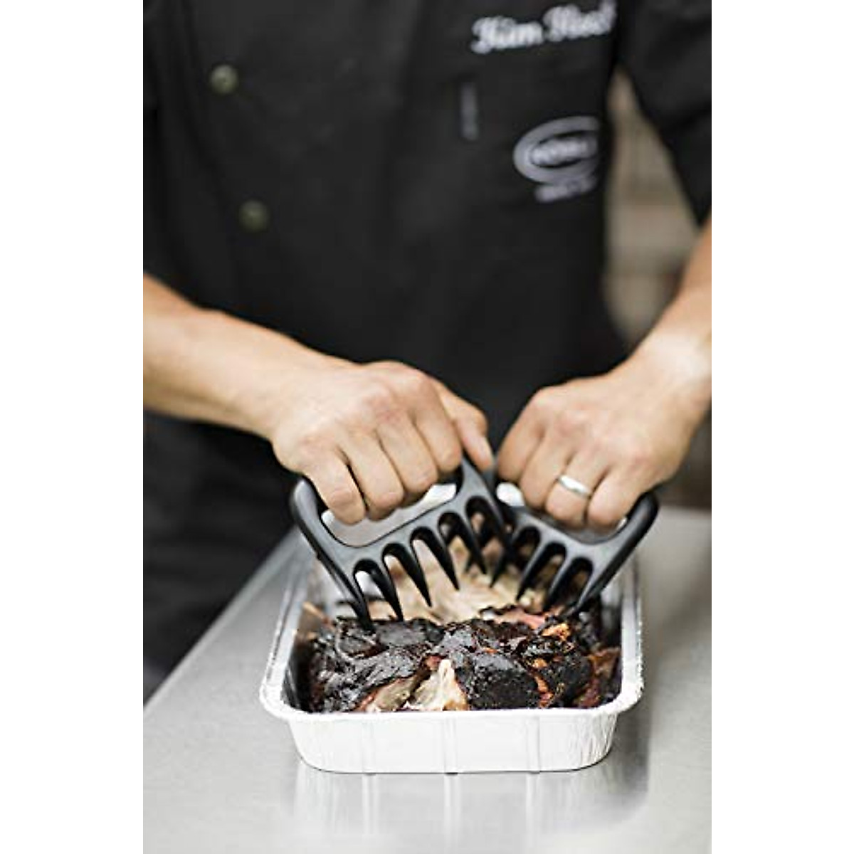 Rosle 25088 Meat Serving Fork, Silver