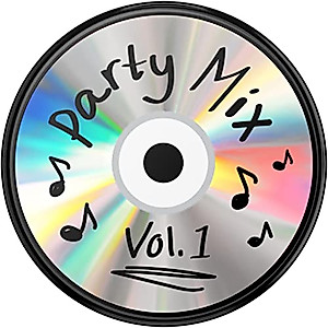 ​​​​PopSockets Phone Grip with Expanding Kickstand, Graphic PopGrip - Party Mix