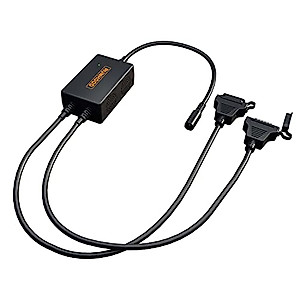 Runhood SC200 Solar Panel Connection Cable for Energy Bar, Recharge Runhood EB324 Energy Bar Directly By Solar Panel
