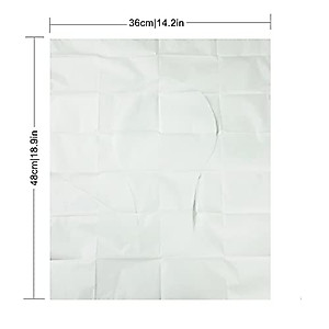 Ma Chérie Disposable Toilet Seat Cover 60 Pcs,Extra Large,Flushable,Travel and Pocket Size