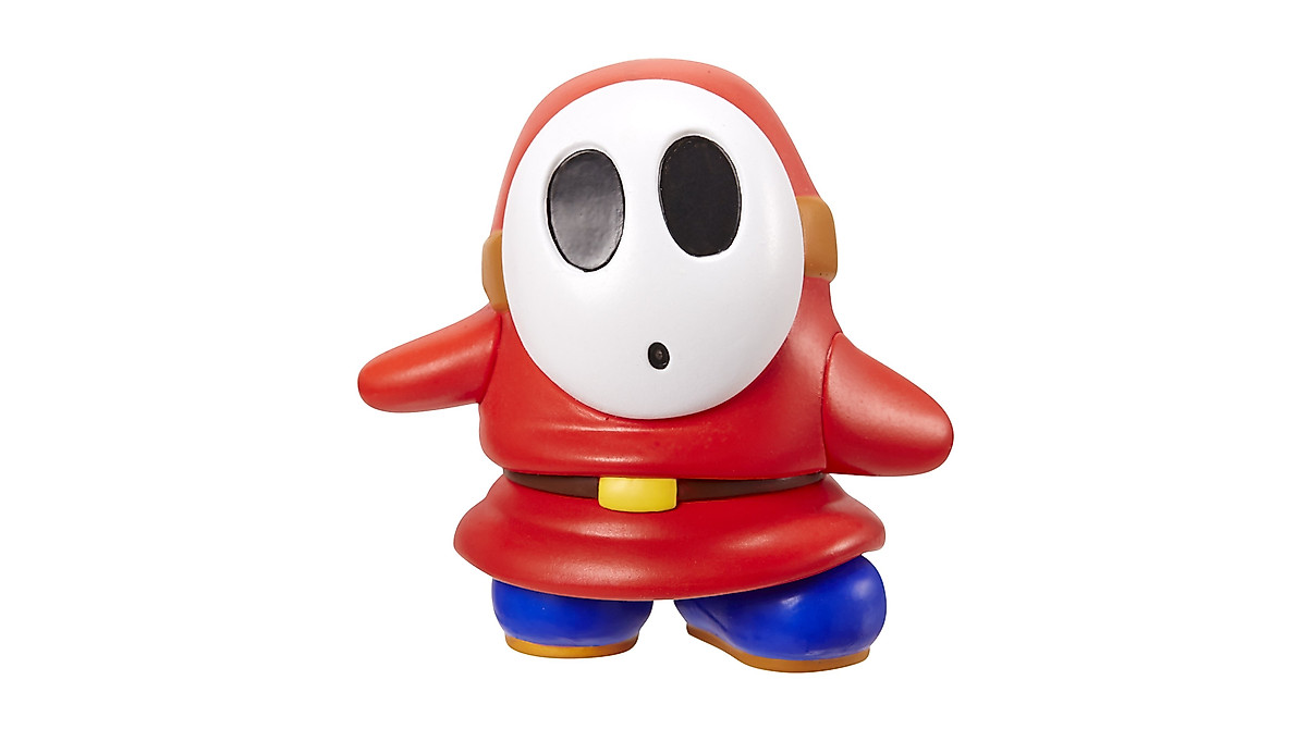 Nintendo Shy Guy Action Figure | 2.5" Super Mario Collectible