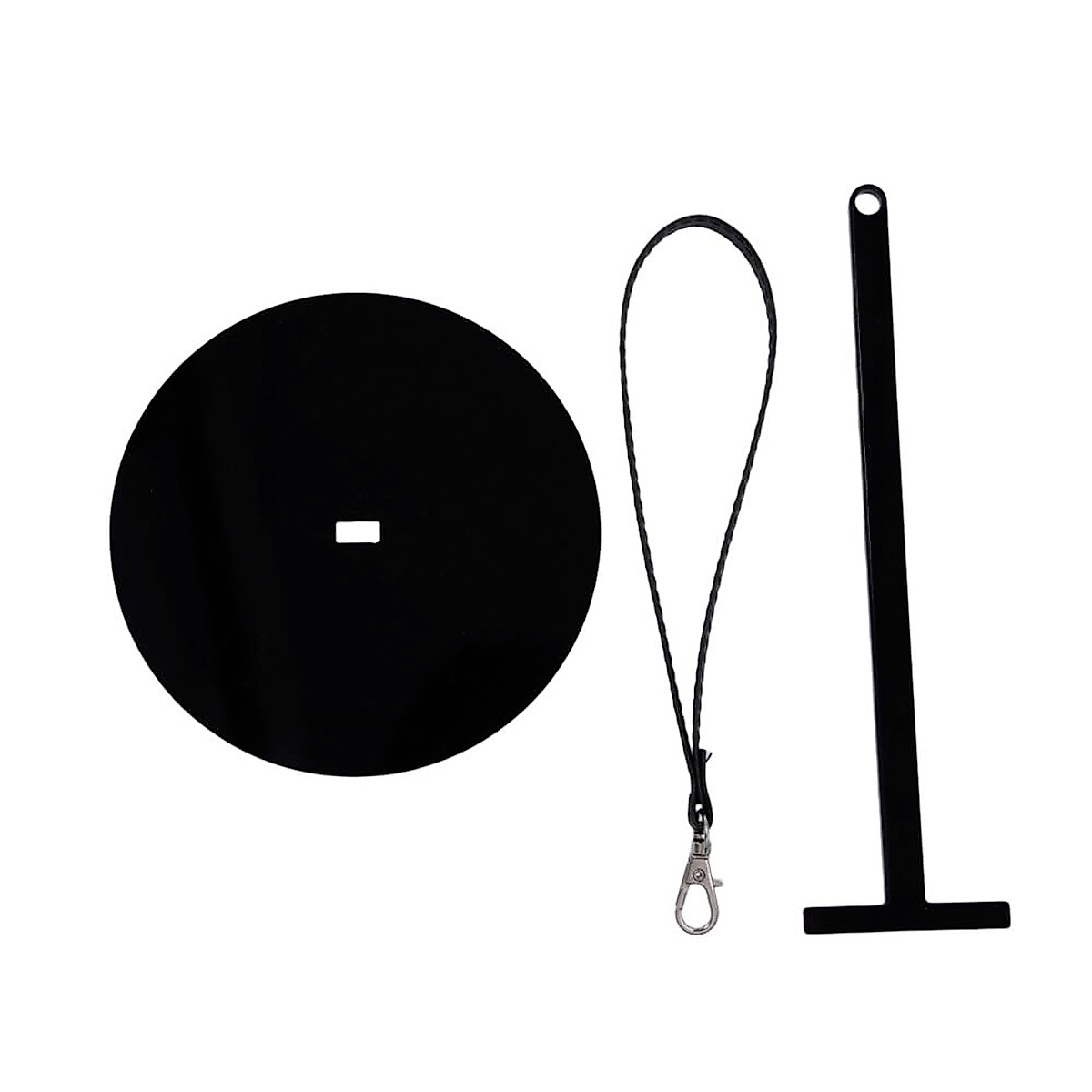 Generic Yarn Holder with Wrist Strap, Portable Wrist Wool Magnetic Mini Yarn Holder for Crocheting/Knitting on The go, Yarn Organizer Storage for Hats Sweaters Handicrafts Crafts (Black)