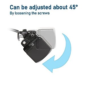 EWAY Universal Car Backup Front View Camera License Plate Rear View Reversing Camera Kit for Vehicle Pickup Truck Van SUV RV