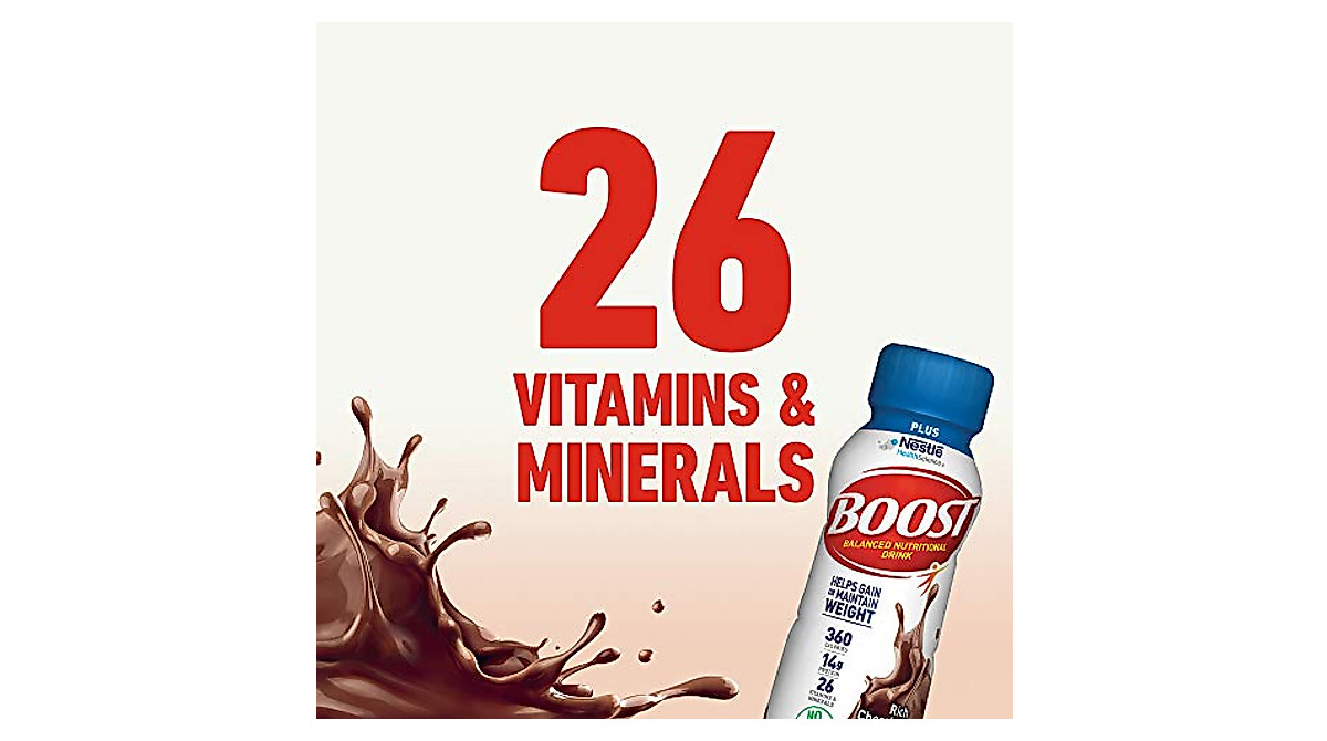 Boost Plus Chocolate Nutritional Drink for Healthy Living