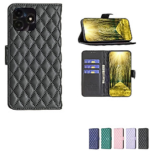 jioeuinly Vortex Z23 Case Compatible with Vortex Z23 Phone Case Cover Flip Stand Cover Women Wallet XXF Black