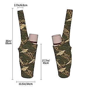 Yoga Mats Bag with Pockets for Thick Mats Yoga Mat Bag Men Large Size Yoga Accessories Yoga Mat Bag for Women