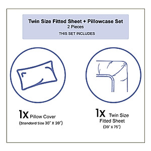 Ambesonne Anime Fitted Sheet & Pillow Sham Set, Posing Warrior Girl in Manga Style Japanese Culture Themed Illustration Art, Decorative Printed 2 Piece Bedding Decor Set, Twin, Red White