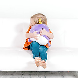 Snuggie Buggies Narwhal Stuffed Animal Ultra Soft Plush Cute Narwhal Toy Plushie Stuffed Animals for Kids