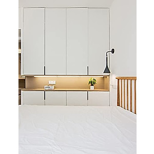 PARNOARCK Led Shop Light, Led Garage Light,2FT 20W T8 6000K Daylight 2600LM Linkable Clear Cover Integrated V-Shape,for Shop Warehouse Workbench Home Under Cabinet