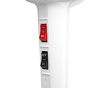 Elchim 2001 High Pressure Hair Dryer - white , 1 Count (Pack of 1)
