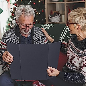 Idealmuzik 50th Wedding Anniversary Guest Book Alternative,Marriage Signature Board,50th Anniversary Table Decorations,Black Gold Large Gift Card for 50 Years Wedding Anniversary party Supplies