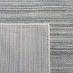 SAFAVIEH Herat Collection Area Rug - 8' x 10', Ivory & Grey, Non-Shedding & Easy Care, Ideal for High Traffic Areas in Living Room, Bedroom (HRT313A)