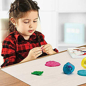 Cut N' Funnel Large Craft Mat for Crafts with the Kids 24" by 18", Made in the USA of BPA Free Smooth Flexible Plastic, Protects Surfaces, Easy Clean Up