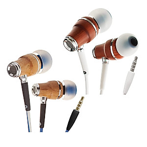 Symphonized Save 10% on NRG X Wired Earbuds with Microphone with 90% Noise Cancelling White & Blue Set