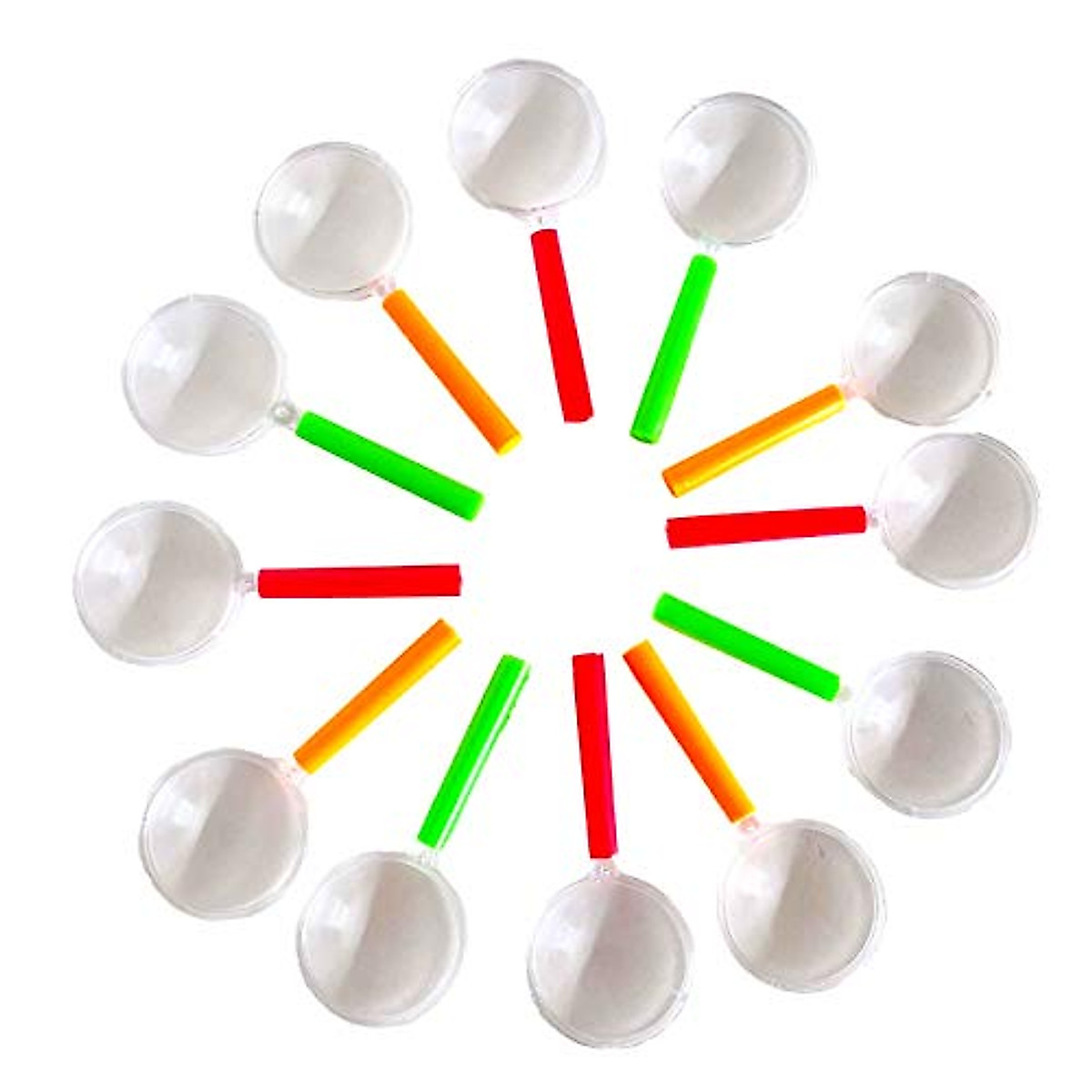 Dondor Children's Magnifying Glasses, Party Accessories (12 Pack)