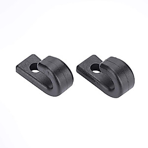 Kayak J Hooks,1 Pair J-Hooks Lashing Hooks for Kayak,Canoe,Paddle Board Cord Lashing Hook
