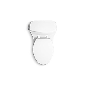 KOHLER 30810-0 Santa Rosa One-Piece Compact Elongated 1.28 Gpf Toilet With Revolution 360 Swirl Flushing Technology