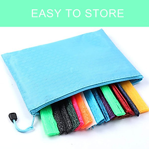 UPINS 1000PCS Wax Craft Sticks Bendable Sticky Wax Yarn Sticks in 13 Colors with Blue Storage Bag for Kids DIY Art Supplies