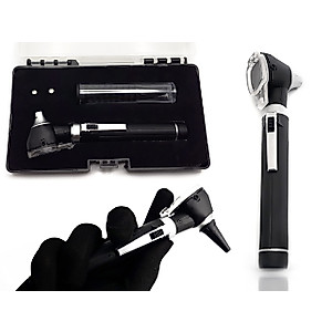 MEDCASE Brilliance Otoscope | Lifetime Warranty | Professional Ear Scope with Light and Speculum for Ear Examination and Diagnosis - Ideal for Professional Use