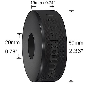 Rubber Bottle Jack Pad Support Point Adapter Jacking Car Removal Repair Tool for 2 Ton Bottle Jacks Auto Accessories 60x20mm New