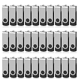 AreTop 512MB USB Flash Drives 100 Pack, Premium USB2.0 100 Pack Thumb Drives Bulk USB 100 Pack 512MB Pendrive Memory Stick Jump Drive 100 Pack Flash Drives Bulk (100 Pack 512MB, Black)