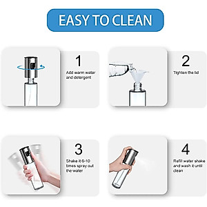 Hweryho Oil Sprayer for Cooking, Olive Oil Sprayer Mister, 105ml Olive Oil Spray Bottle, Olive Oil Sprayer for Air Fryers, Oil Sprayer, Olive Oil Spray for Salads, Barbecues, Kitchen Baking,Salad,BBQ