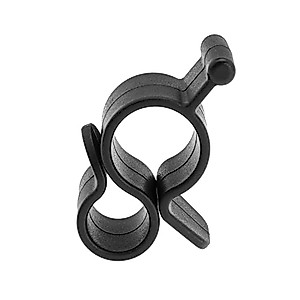 TUELETFU Awning Clip RV Awning Hooks for RV Camper Travel Trailer Rope Lights Roller Bar Channel 10pcs