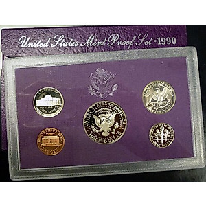 1990 S Proof set Various US Mint Proof