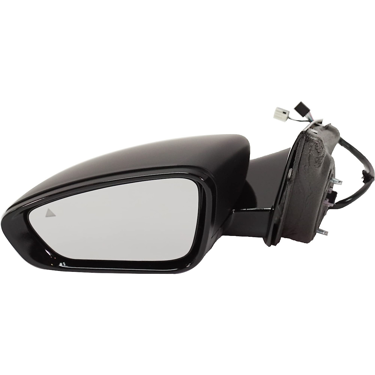 Kool Vue Driver & Passenger Side Power Heated Mirrors for Chrysler 200 2015-2017 With Blind Spot Monitor; Without Signal Light, Memory, Puddle Lamp & Auto-Dimming Paintable