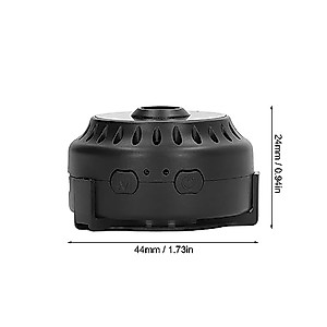Eujgoov Mini WiFi Camera with Infrared Night Rechargeable Battery and HD Monitoring for Home Security