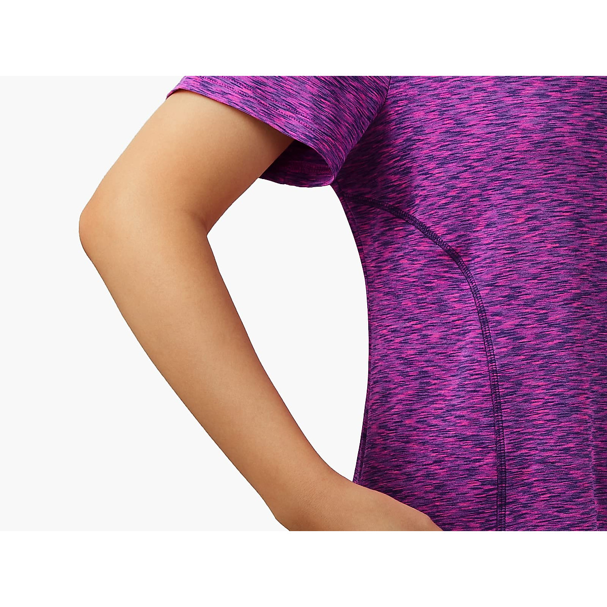 Kimmery Womens Workout Tops for Women Tops for Women Casual Summer Tops Athletic Tops for Women Yoga Tops Summer Shirts Purple Pink XXL