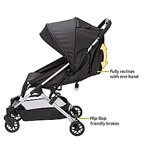 Safety 1st Teeny Ultra Compact Stroller, Black Magic