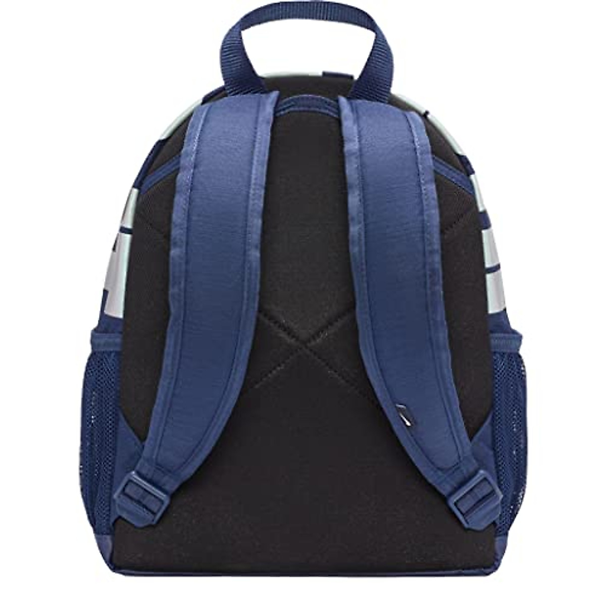 Nike Brasilia Just Do It Mini Backpack (Midnight Navy/Iridescent)