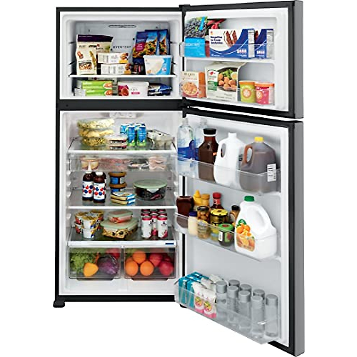 Frigidaire FFHT2045VS 30" Freestanding Top Freezer Refrigerator with 20 cu. ft. Total Capacity, 5.4 cu. ft. Freezer Capacity, Crisper Drawer, ADA Compliant, Energy Star Certified, in Stainless Steel
