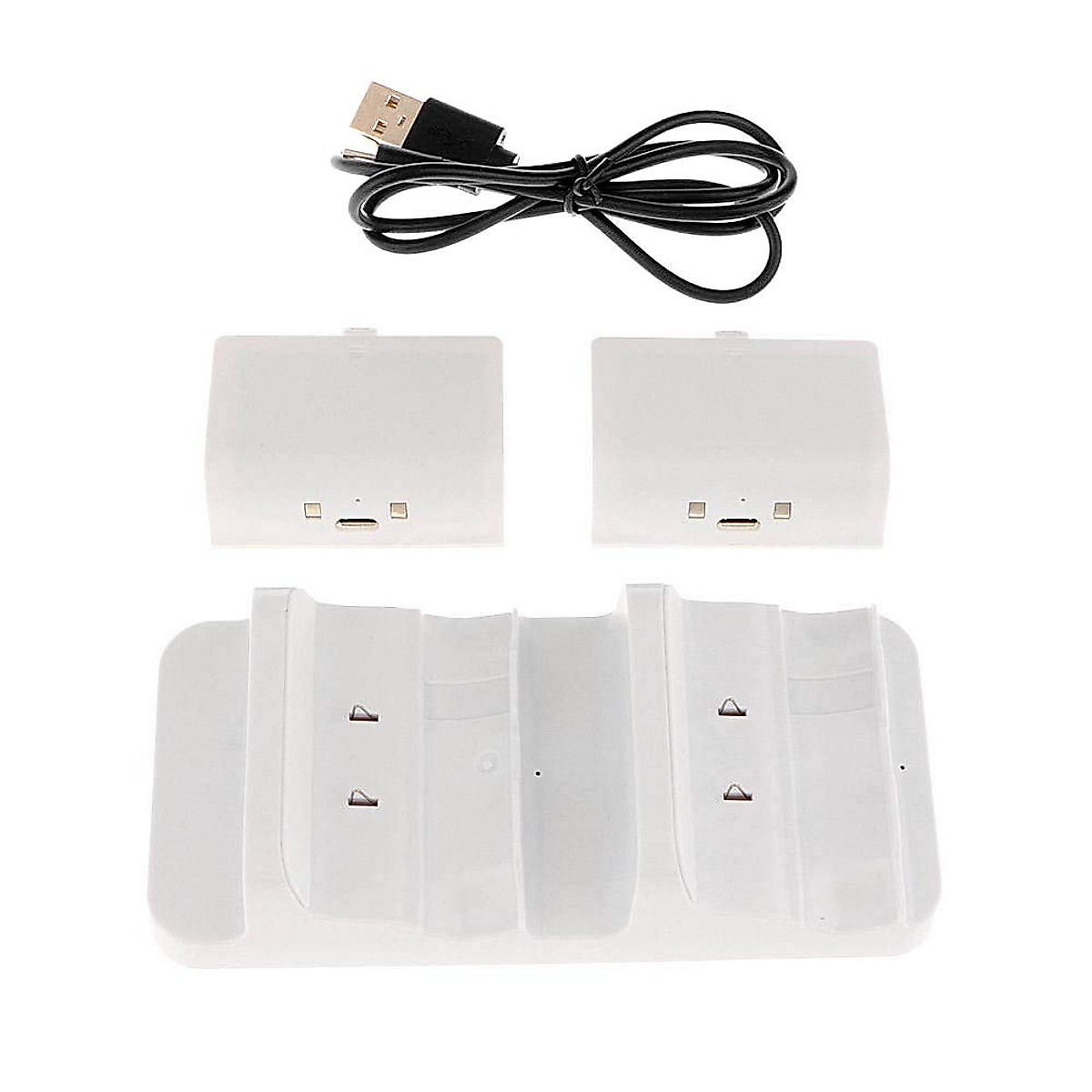 Anniston Kids Toys, USB Dual Controller Charger Dock Station Base with Battery Packs for Xbox One S Learning & Education for Children Toddlers Boys Girls