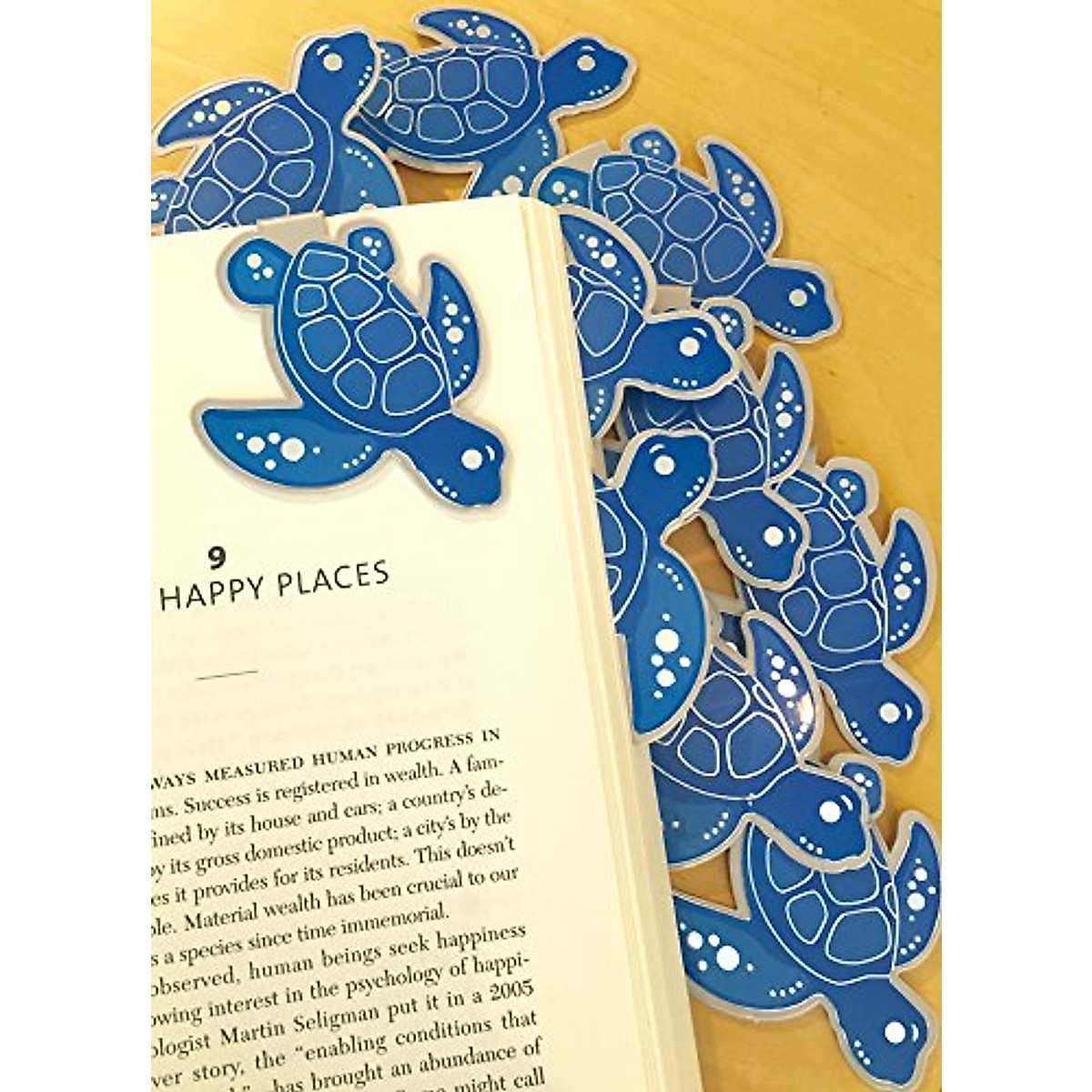 Dolphin Bulk Bookmarks Clip Over The Page (Set 10) Bookmarks for Kids Girls Boys. Perfect for School Student Incentives – Birthday Party Supplies – Reading Incentives - Party Favors - Classroom Award