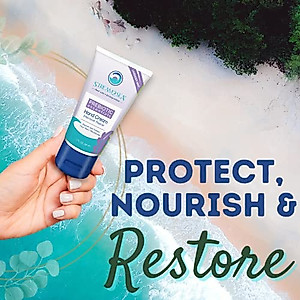 Lavender Mint Prebiotic Intensive Repair Hand Cream | Hydrate, Protect & Moisturize Daily with Antioxidant Rich Reef Safe Natural and Paraben Free Moisturizing Hand Cream | 3 Fl oz by Stream2Sea
