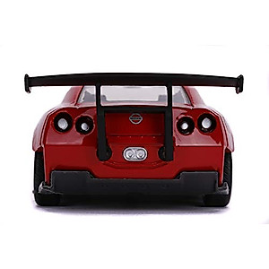 Jada Toys Power Rangers 1:32 Red Ranger 2009 Nissan GT-R R35 Ben Sopra Die-cast Cars, Toys for Kids and Adults