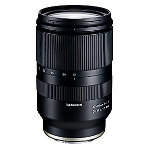 Tamron 17-70mm f/2.8 Di III-A VC RXD Lens for Sony E APS-C Mirrorless Cameras