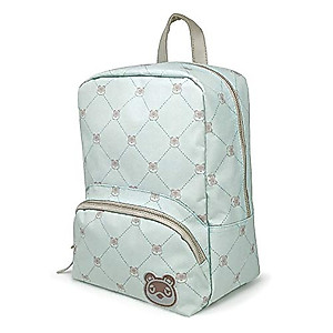 Controller Gear Animal Crossing - Small Backpack Mini Bookbag Travel Bag for Console & Accessories - Tom Nook Quilted