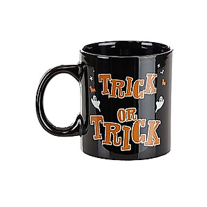 Silver Buffalo Lilo and Stitch Boo Halloween 20oz Ceramic Mug for Adults Standard