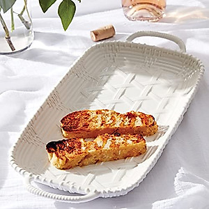 Lenox 893875 Wicker Creek Handled Tray