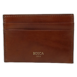 Bosca Old Leather Collection - Weekend Wallet Amber One Size