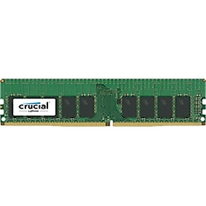 Crucial Technology 16GB 288-Pin EUDIMM DDR4 (PC4-19200) Server Memory Module, CL=17, Unbuffered, 2400 MT/S Speed, ECC, 1.2V, 2048Meg x 72, Dual Rank, x8 Based