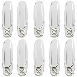 BESPORTBLE 10 Pairs of Punch- Free Socket Holder Wall- Mounted Cable Patch Panel Stand