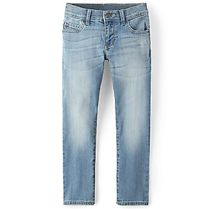 The Children's Place boys Stretch Straight Leg Jeans, Denim, 6