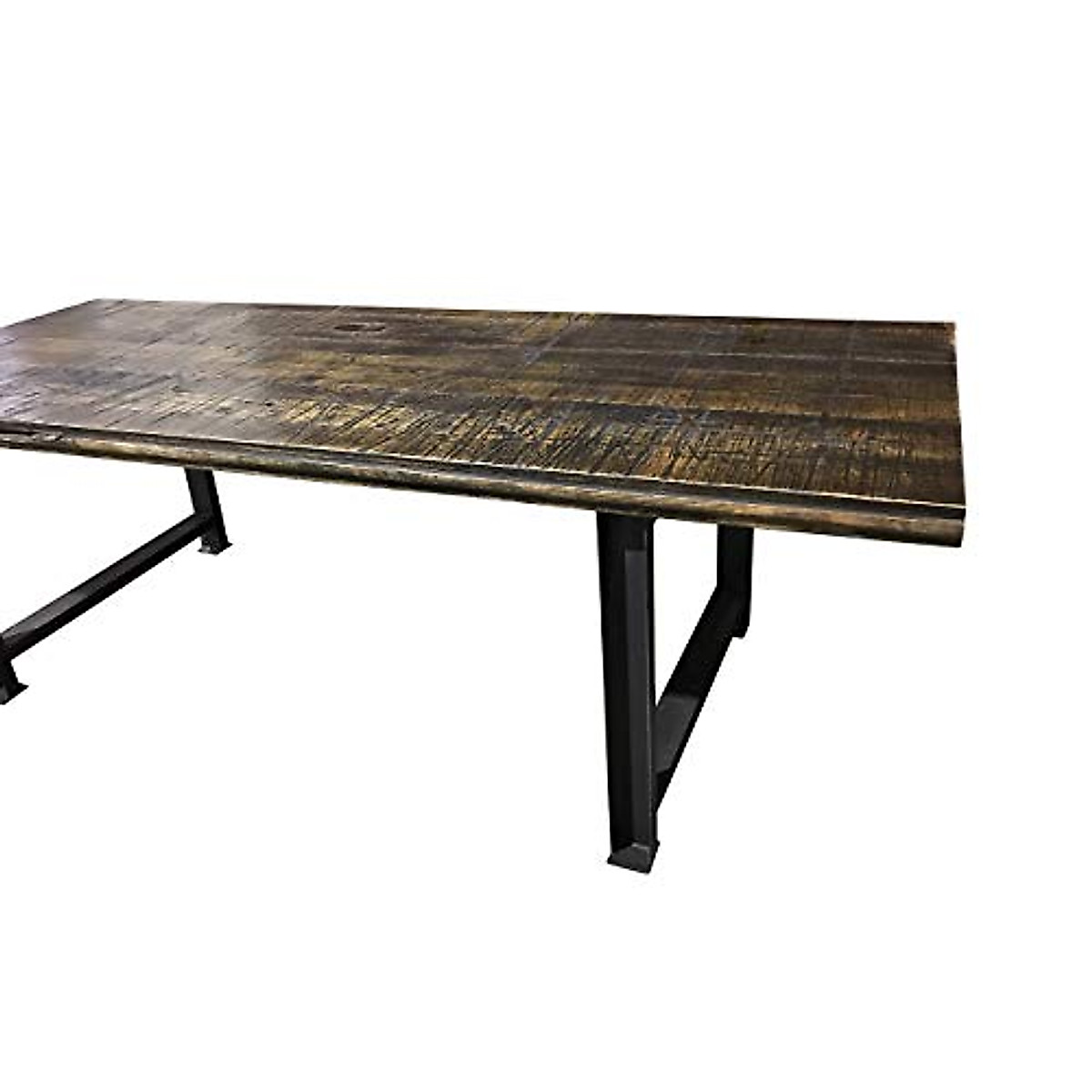 Reclaimed train wood Dining Table, Shabby Chic Dining Table