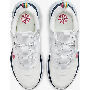 Nike Women's Air Max 2021 100, White/Thunder Blue/Pure Platinum/Archaeo Pink, 7 M US