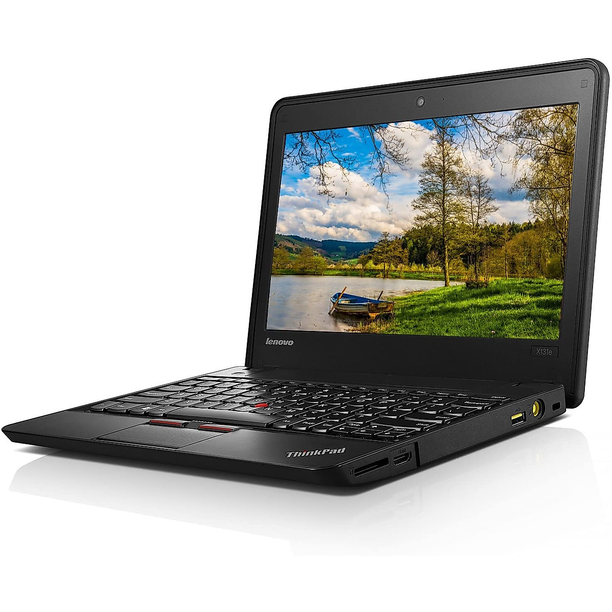 Lenovo ThinkPad X131E Notebook, 2nd Generation Intel Core i3 Dual Core , 1.5 GHz, 320 GB, Intel HD Graphics, Windows 7 Professional 64-Bit, Black (Refurbished)