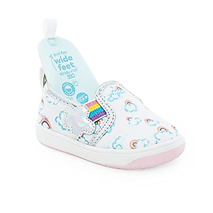 Stride Rite 360 Girls Galina Sneaker, Multi, 5 Toddler